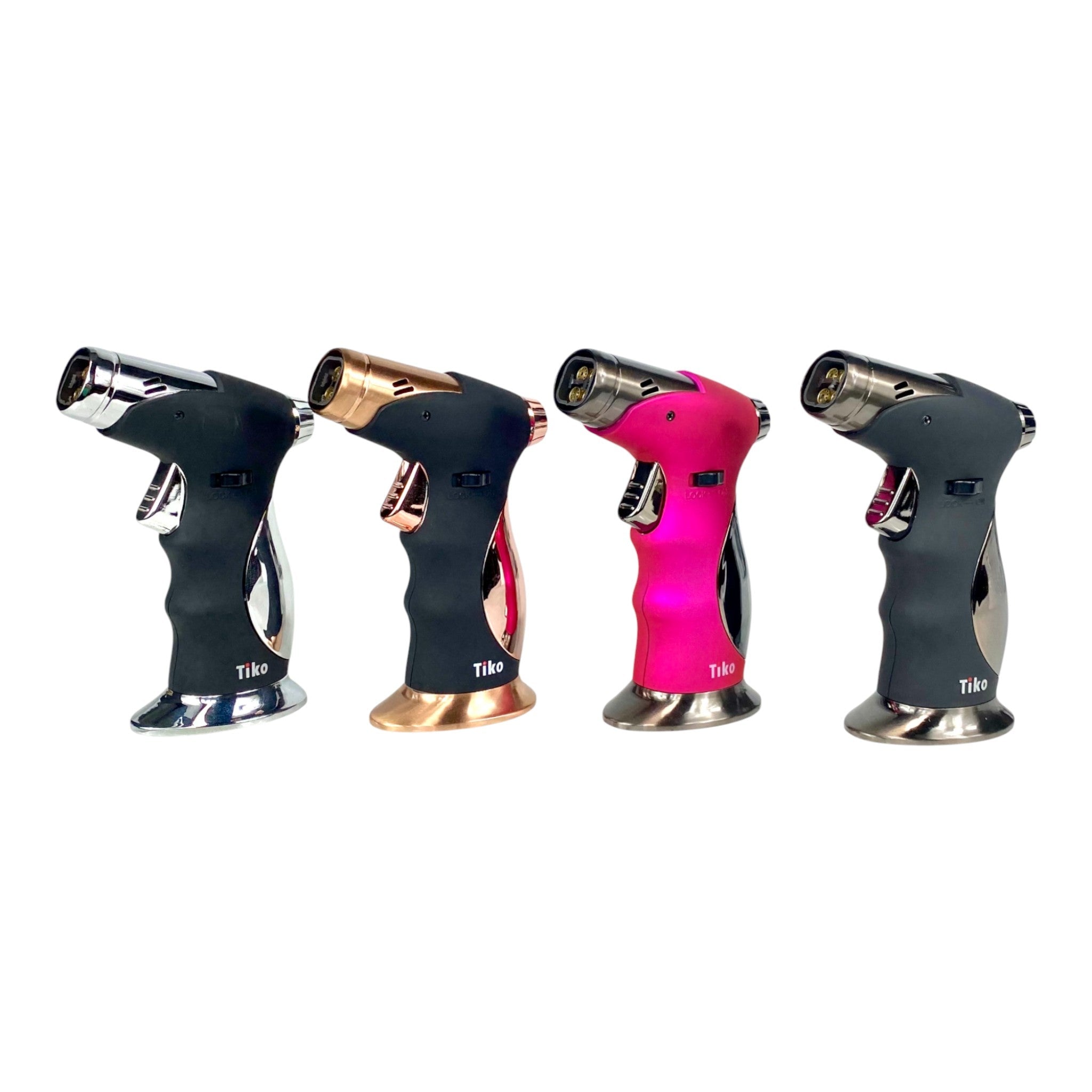 Quad Flame Pistol Grip Dab Torch Lighter – Power and Precision – The ...