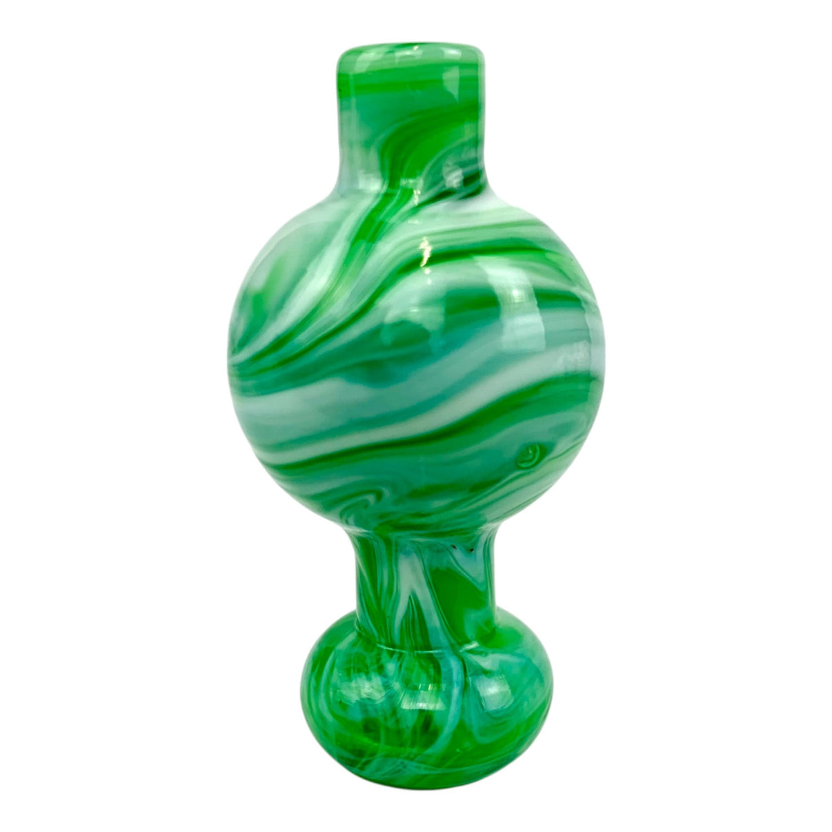 Swirl Glass Bubble Cap | Colourful Carb Caps for Dab Rigs – The Bong Baron